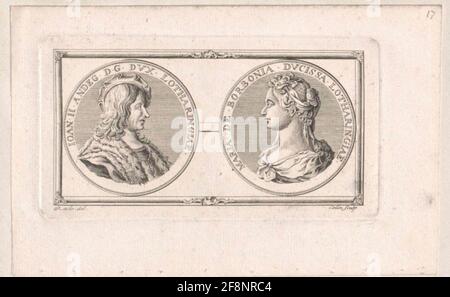 Johann II of Anjou, Duke of Lorraine Stock Photo - Alamy