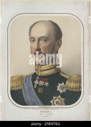 Nikolaus I., Kaiser of Russia Stock Photo - Alamy