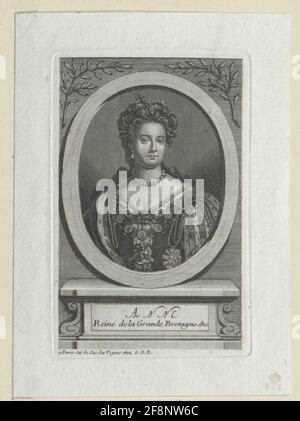 Queen Anne, (1665-1714), About 1702, by Michael Dahl, National Portrait ...