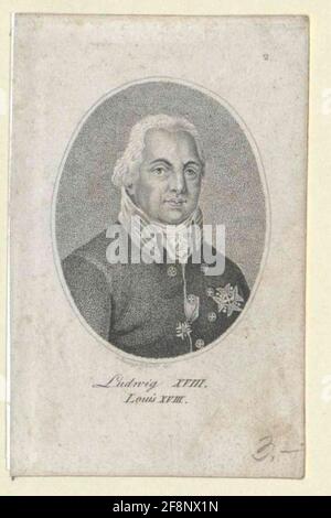 Ludwig Xviii., King of France Stock Photo - Alamy