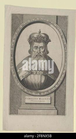 Karl I, the big, Roman emperor Stock Photo - Alamy