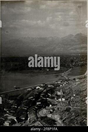 Skutari from the castle Stock Photo - Alamy