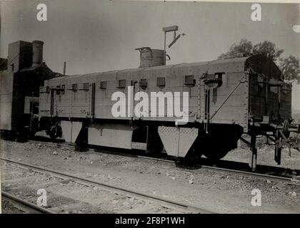 Panzer train Hinowice Stock Photo - Alamy