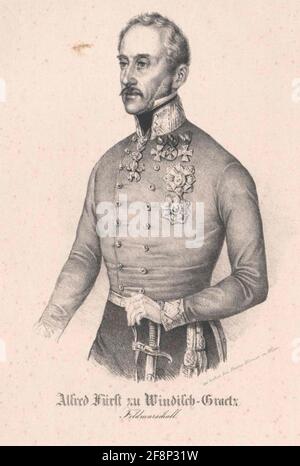 Windisch-Grätz, Alfred Prince Stock Photo - Alamy
