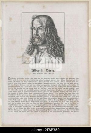 ALBRECHT DÜRER (1471-1528) German artist. Wood engraving of an ...