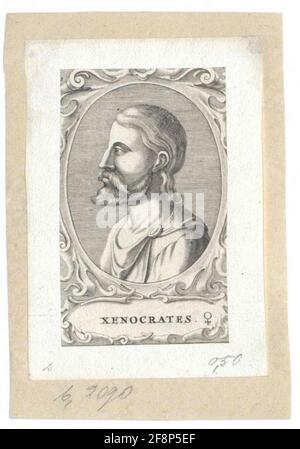 Xenocrates of Chalkedon Stock Photo - Alamy