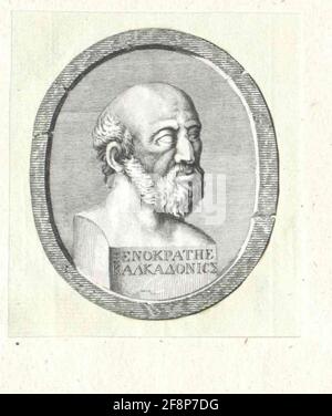 Xenocrates of Chalkedon Stock Photo - Alamy