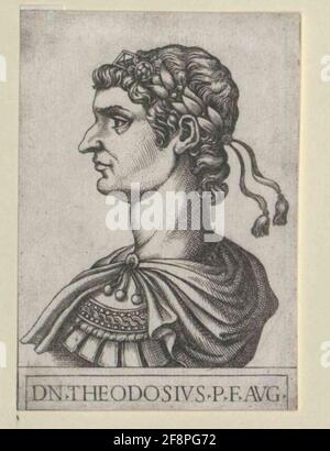 Theodosius I., Roman Emperor Stock Photo - Alamy