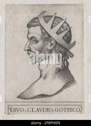Claudius II Gothicus, Roman Emperor Stock Photo - Alamy