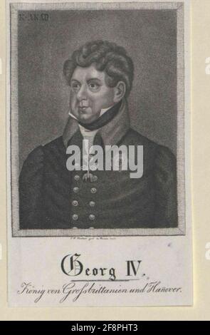 Georg IV., King of England Stock Photo - Alamy