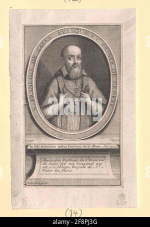 saint jane frances de chantal holy illustration Stock Photo - Alamy