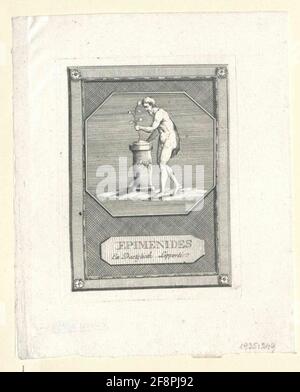 Epimenides of Crete Stock Photo - Alamy