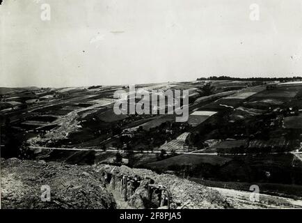 View from the Ditch of the 14th Infantry Regiment, Machine Gun ...
