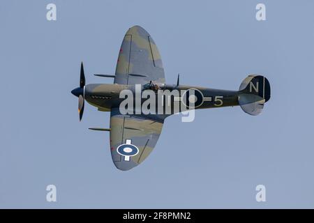 Supermarine Seafire world war 2 vintage fighter Stock Photo - Alamy