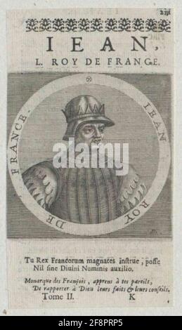 Johann II The good, king of France Stock Photo - Alamy