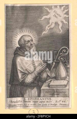 Epiphanius of Salamis, Saint Stock Photo - Alamy