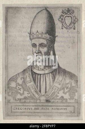 Gregor IV., Pope Stock Photo - Alamy