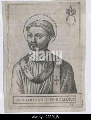 Zephyrinus, papa Stock Photo - Alamy