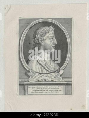 Ludwig I, the religious, Roman emperor Stock Photo - Alamy