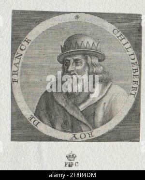 Childebert I, King of Franconia Stock Photo - Alamy