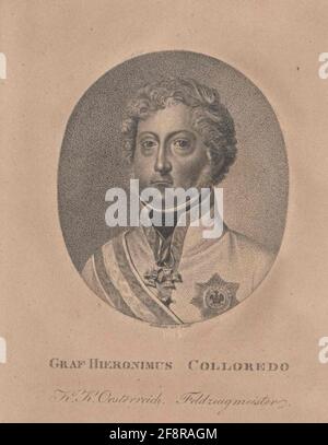 Colloredo mansfield, Hieronymus Graf Stock Photo - Alamy