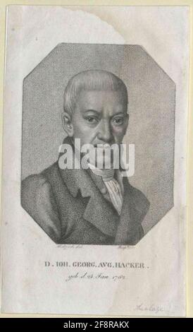 Johann Georg August Hacker Stock Photo - Alamy