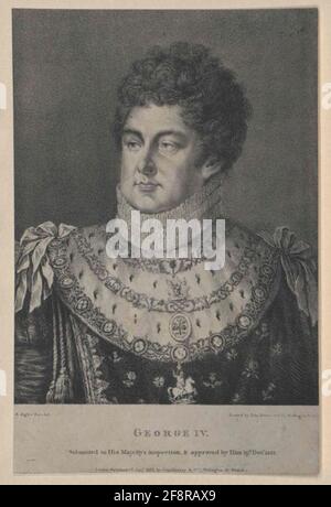 Georg IV., King of England Stock Photo - Alamy
