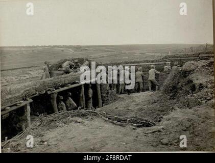 Trenches at Honved Infantry Regiment 309, Sosnow Stock Photo - Alamy