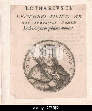 Lothar II., King of Lorraine Stock Photo - Alamy