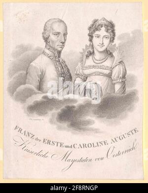 Family Portrait of Karoline Auguste, the Fourth Wife of Holy Roman ...