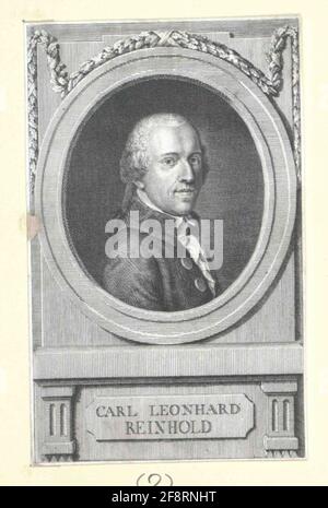 Karl Leonhard Reinhold, a German philosopher, known for his work in the ...