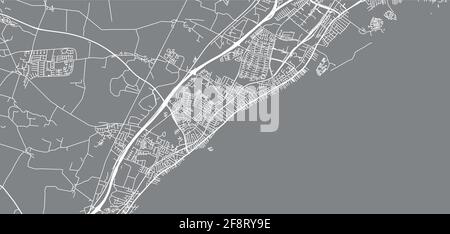 Urban vector city map of Greve, Denmark Stock Vector Image & Art - Alamy