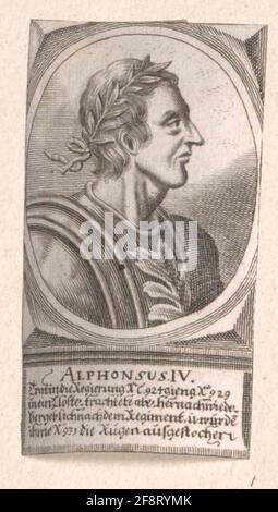 Alfons IV., The Monk, King of León Stock Photo - Alamy