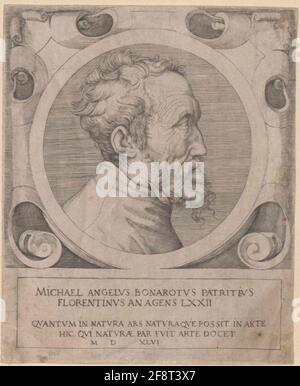 Michelangelo (Michelangelo Buonarroti) (1475-1564). Italian artist ...