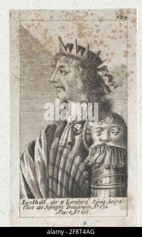 Agilulf, König There Langobards Stock Photo - Alamy