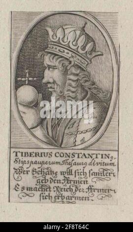 Byzantine Empire, Tiberius II Constantine (574–582), dodekanummium ...