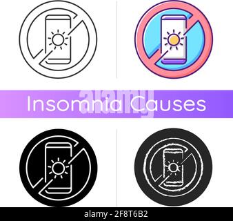 No devices linear icon Stock Vector Image & Art - Alamy
