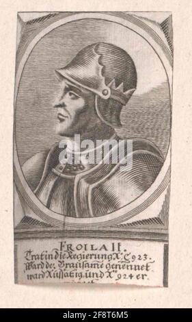 Fruela II, the outstanding, king of Asturias and León Stock Photo - Alamy