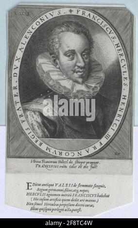 Franz von France, Duke of Alencon and Anjou Stock Photo - Alamy