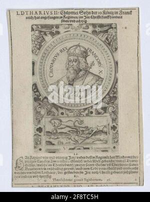 Chlothar II., King of Franconia Stock Photo - Alamy