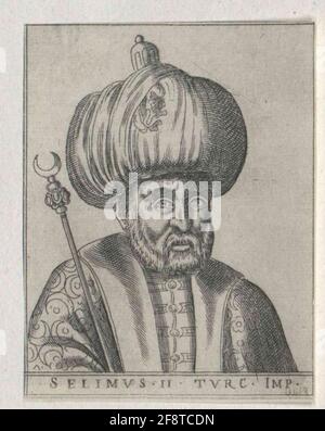 Selim II, the drunken Sultan of Turkey Stecher: Bry, Theodor de Stock ...