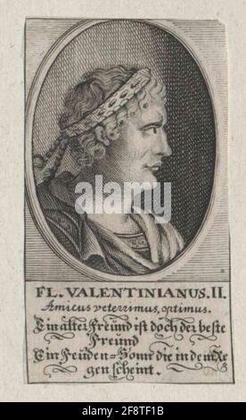 Valentinian II., Roman Emperor Stock Photo - Alamy