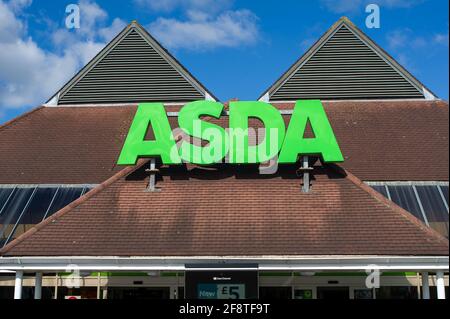 Shoppers in an Asda supermarket Stock Photo - Alamy