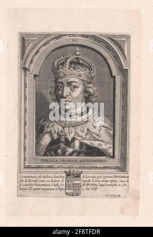 Lothar II., King of Lorraine Stock Photo - Alamy