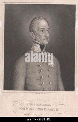 Windisch-Grätz, Alfred Prince Stock Photo - Alamy
