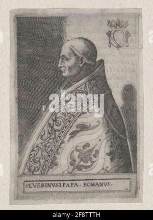 Severin, a pope Stock Photo - Alamy