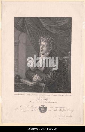 August, Duke of Saxony-Gotha Stock Photo - Alamy