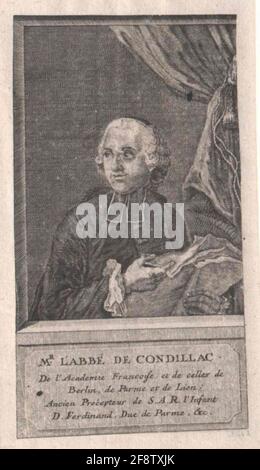 ETIENNE BONNOT DE CONDILLAC Stock Photo - Alamy