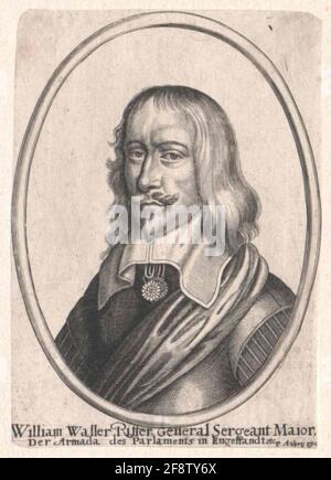 Sir William Waller, English soldier, c. 1597-1668. Commander of ...