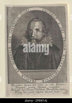 Jacob I. King of England Stock Photo - Alamy